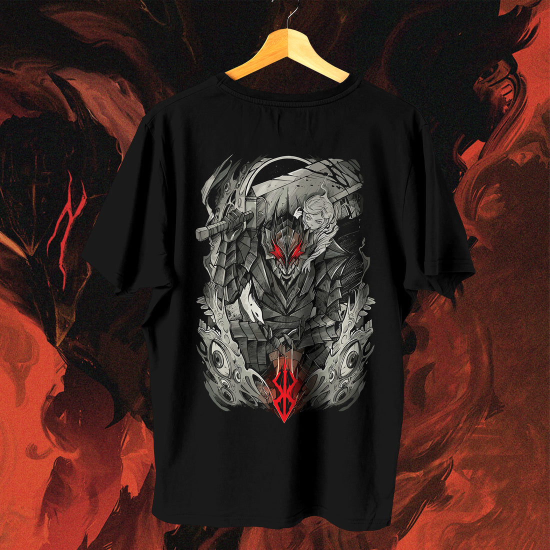 Berserk Grey Armour Tshirt | Berserk Tshirts | Realitees