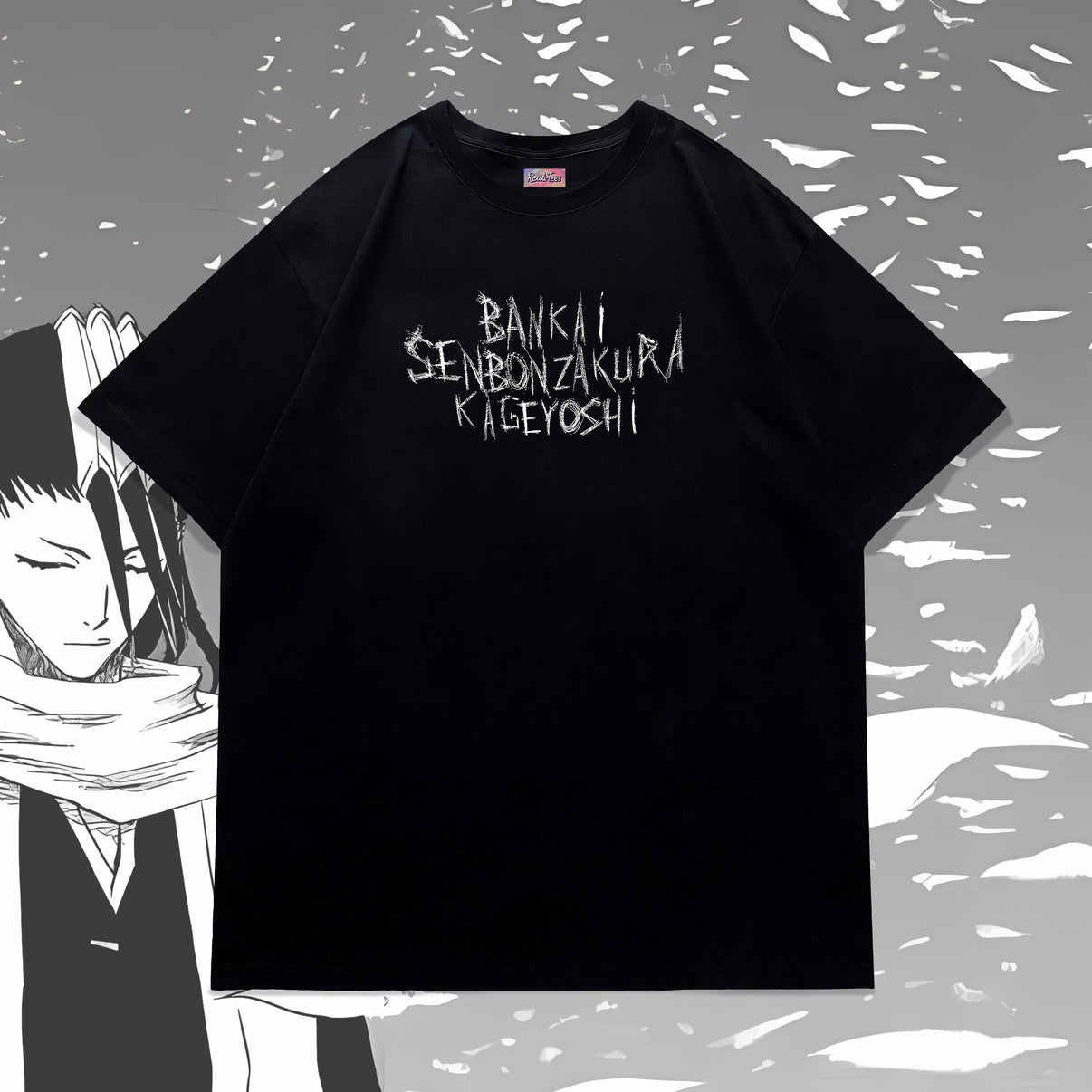 Bleach Byakuya T-Shirt | Regular & Oversized | Realitees