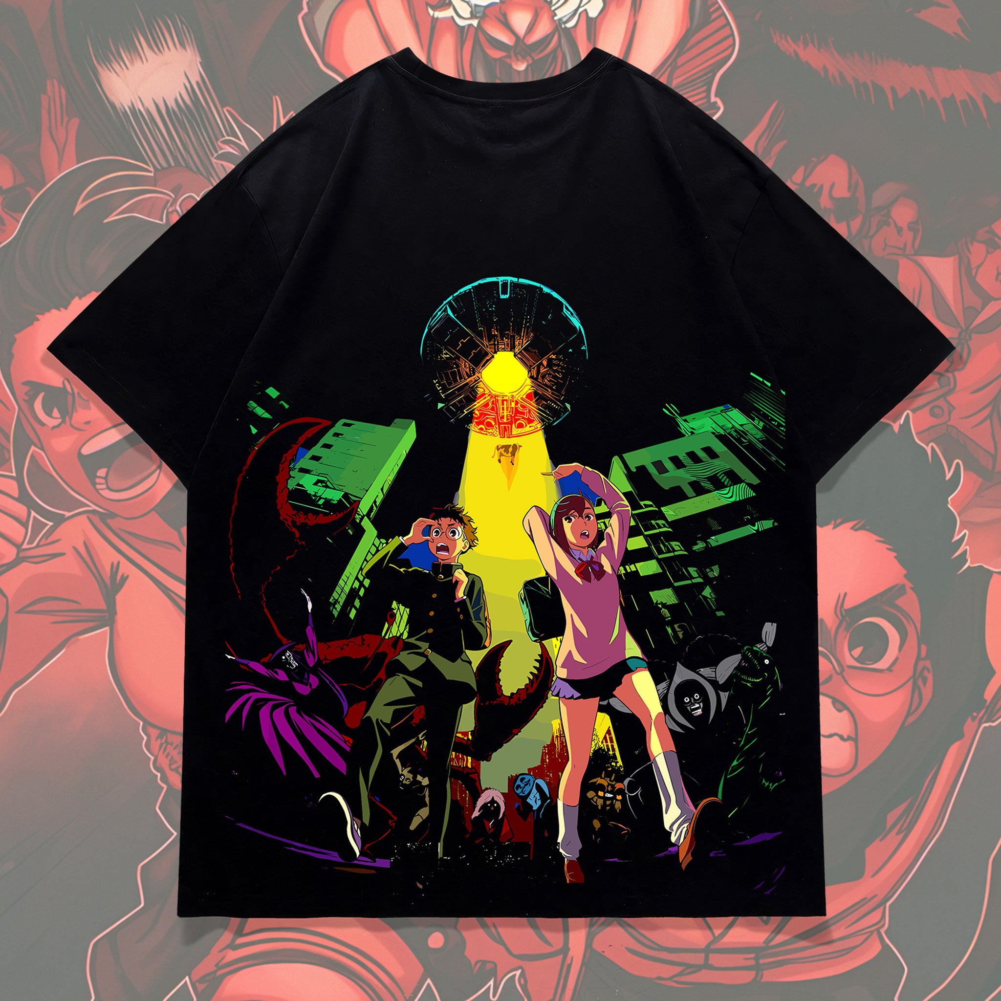 Dandadan Poster Oversized Tee – Realitees