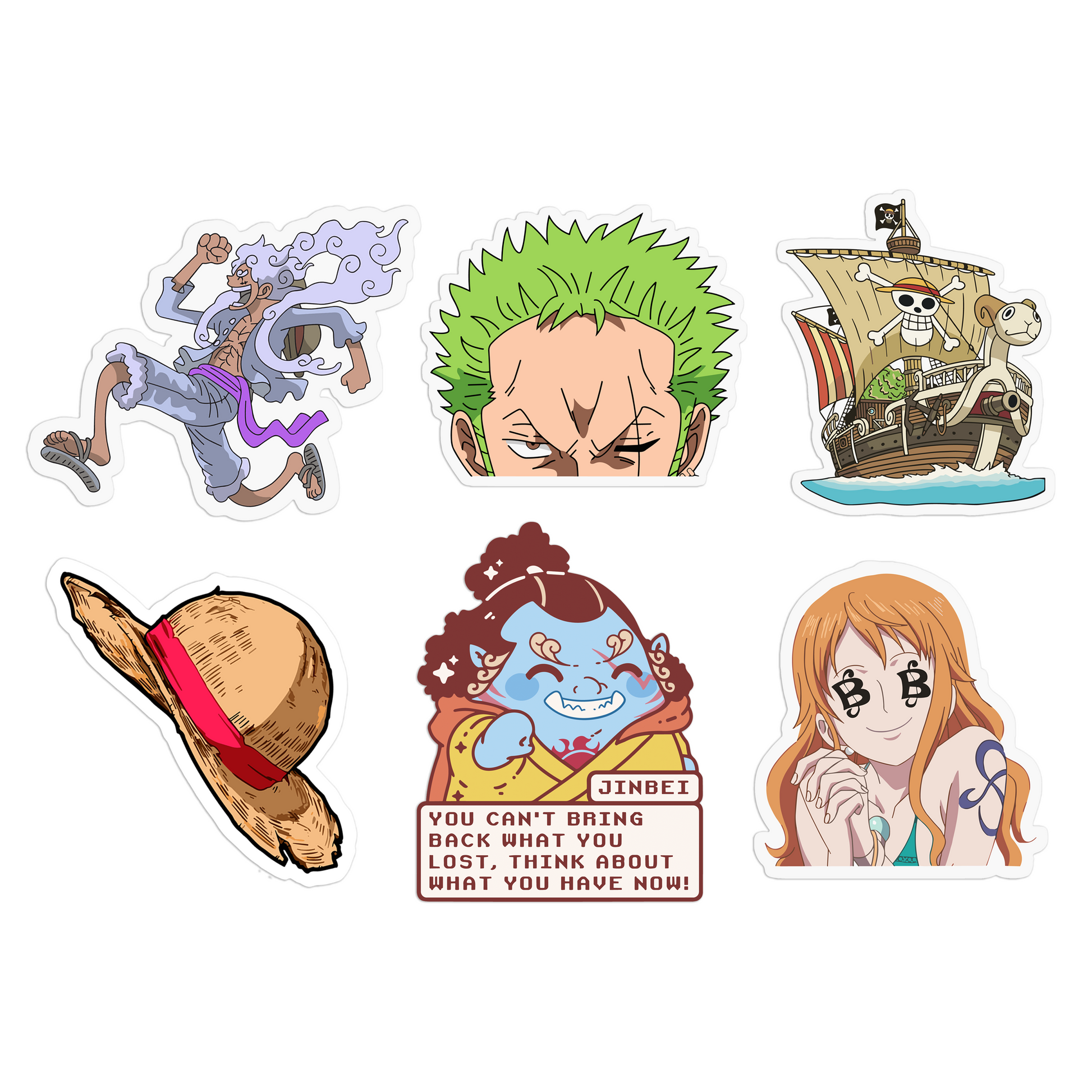 One Piece Stickers – Reali-Tees