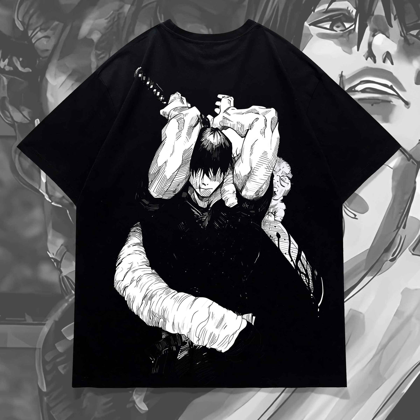 Toji Katana Oversized T-Shirt | Realitees – Reali-Tees